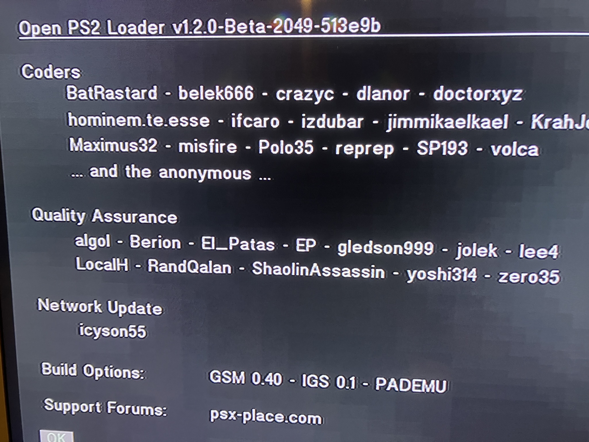 [ISSUE]: no PS1 Games display option in settings · Issue #1103 · ps2homebrew/Open-PS2-Loader ...