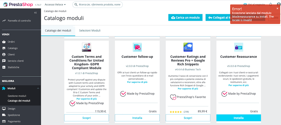 Issue with Customer Reassurance Prestashop module · Issue #20350 · PrestaShop/PrestaShop · GitHub