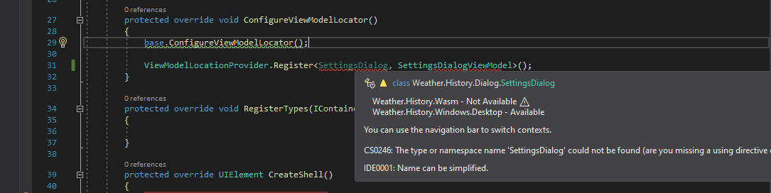 [WASM] Must implement control class in both C# and XAML for use of ...