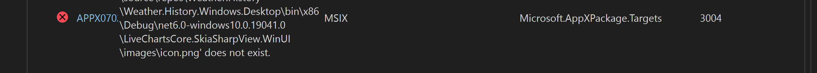 Perhaps know how to add LV Chart lib to an MSIX · beto-rodriguez LiveCharts2 · Discussion #612 ...