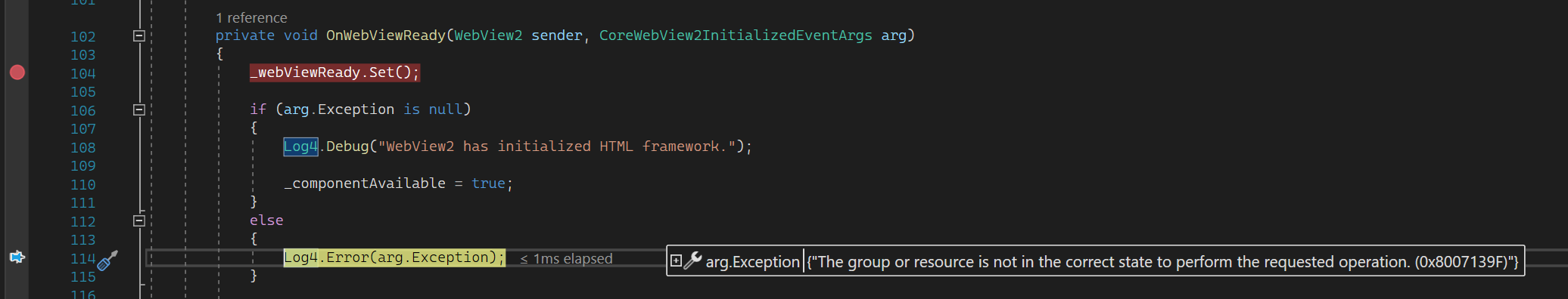 WebView2 :: CoreWebView2InitializedEventArgs.Exception · Issue #7688 · microsoft/microsoft-ui ...