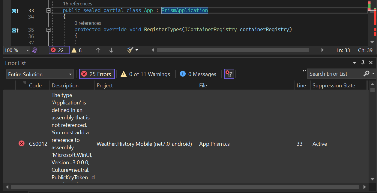 How to add Prism to *.Mobile head while Uno.Ui is required ? · unoplatform/uno · Discussion ...