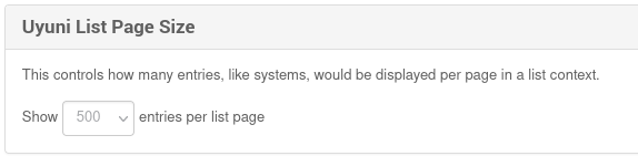 'Uyuni list page size' setting value not taken in the GUI · Issue #6236 · uyuni-project/uyuni ...
