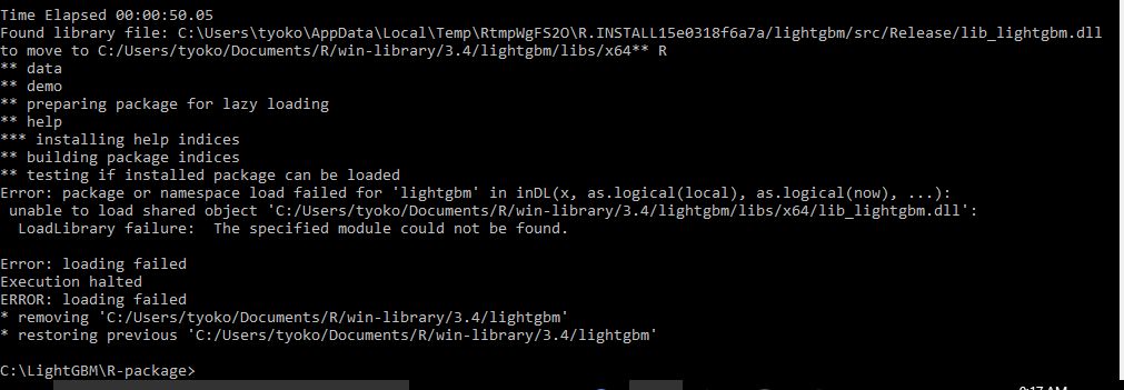 Issues with installing GPU-enabled on Windows 10. · Issue #827 · microsoft/LightGBM · GitHub