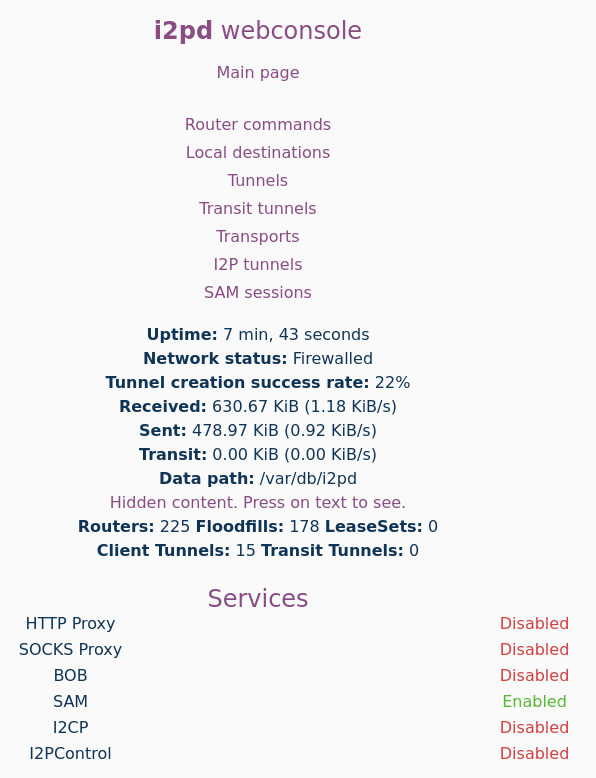 I2P - [ FEATURE REQUEST] · Issue #2413 · raspiblitz/raspiblitz · GitHub