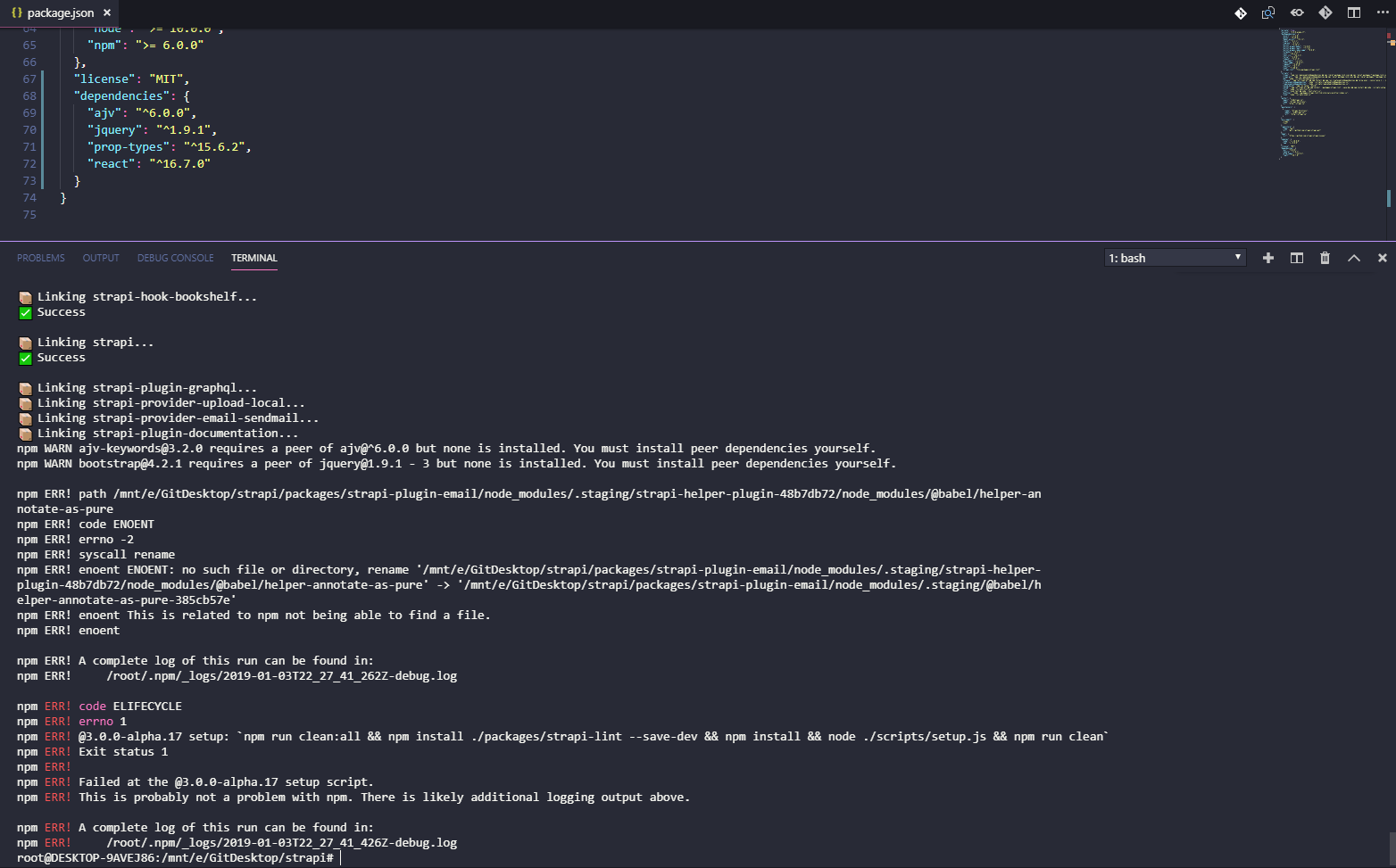 Can not access to the admin folder · Issue #2549 · strapi/strapi · GitHub