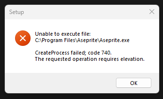 1.3 RC1 Unable to drag file from Explore into Aseprite · Issue #3724 · aseprite/aseprite · GitHub