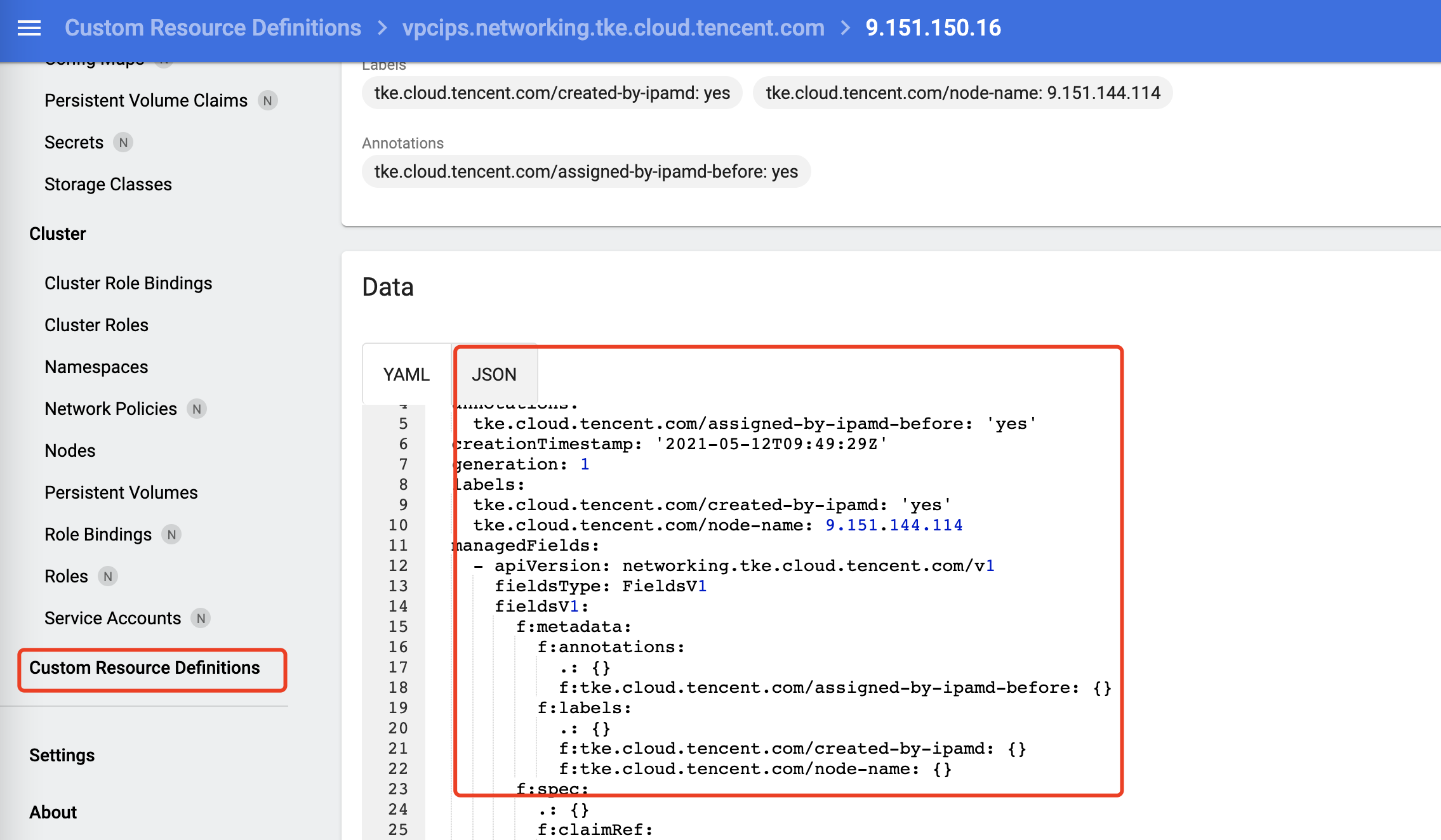 Crd Json Formate Display Error · Issue 6072 · Kubernetesdashboard · Github