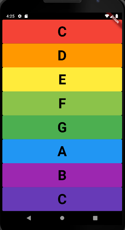 GitHub - clbmrls14/xylophone-flutter: A xylophone app that plays a full ...