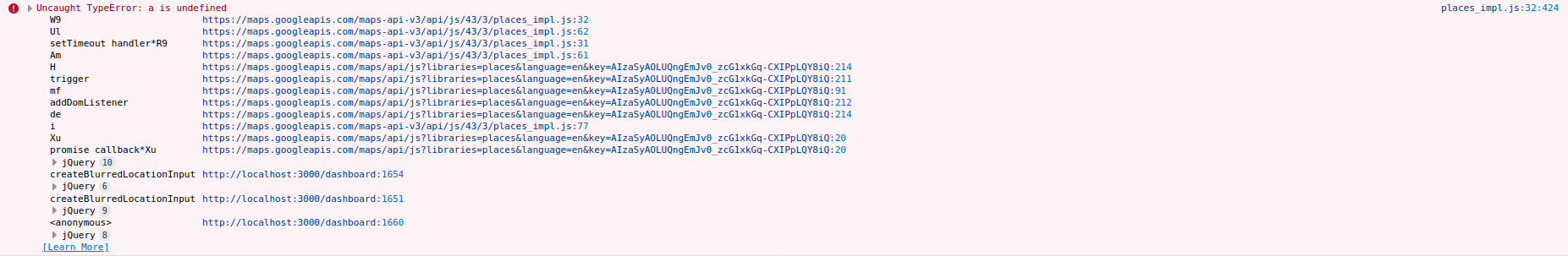 Search by place name not working in the Add Location popup · Issue #8984 · publiclab/plots2 · GitHub
