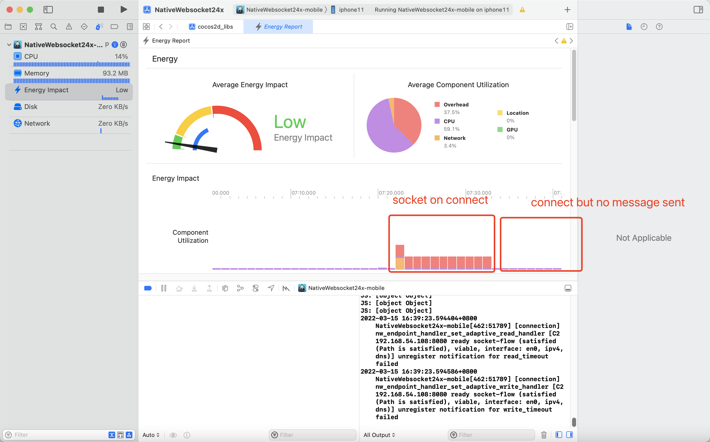 Investigate websocket power consumption issue on iOS · Issue #10458 ...