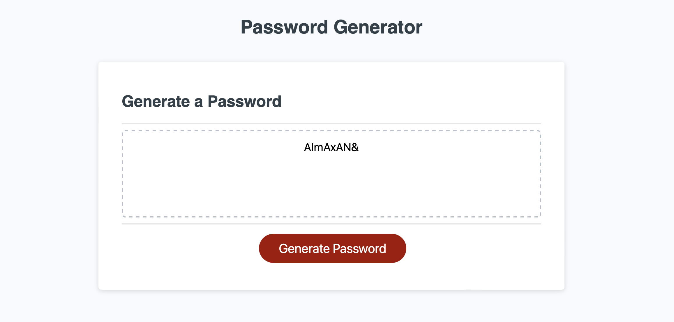 GitHub - natashamalhan/Password-Generator