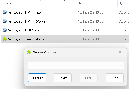 [issue]: Linux VentoyPlugson GUI? · Issue #2115 · ventoy/Ventoy · GitHub