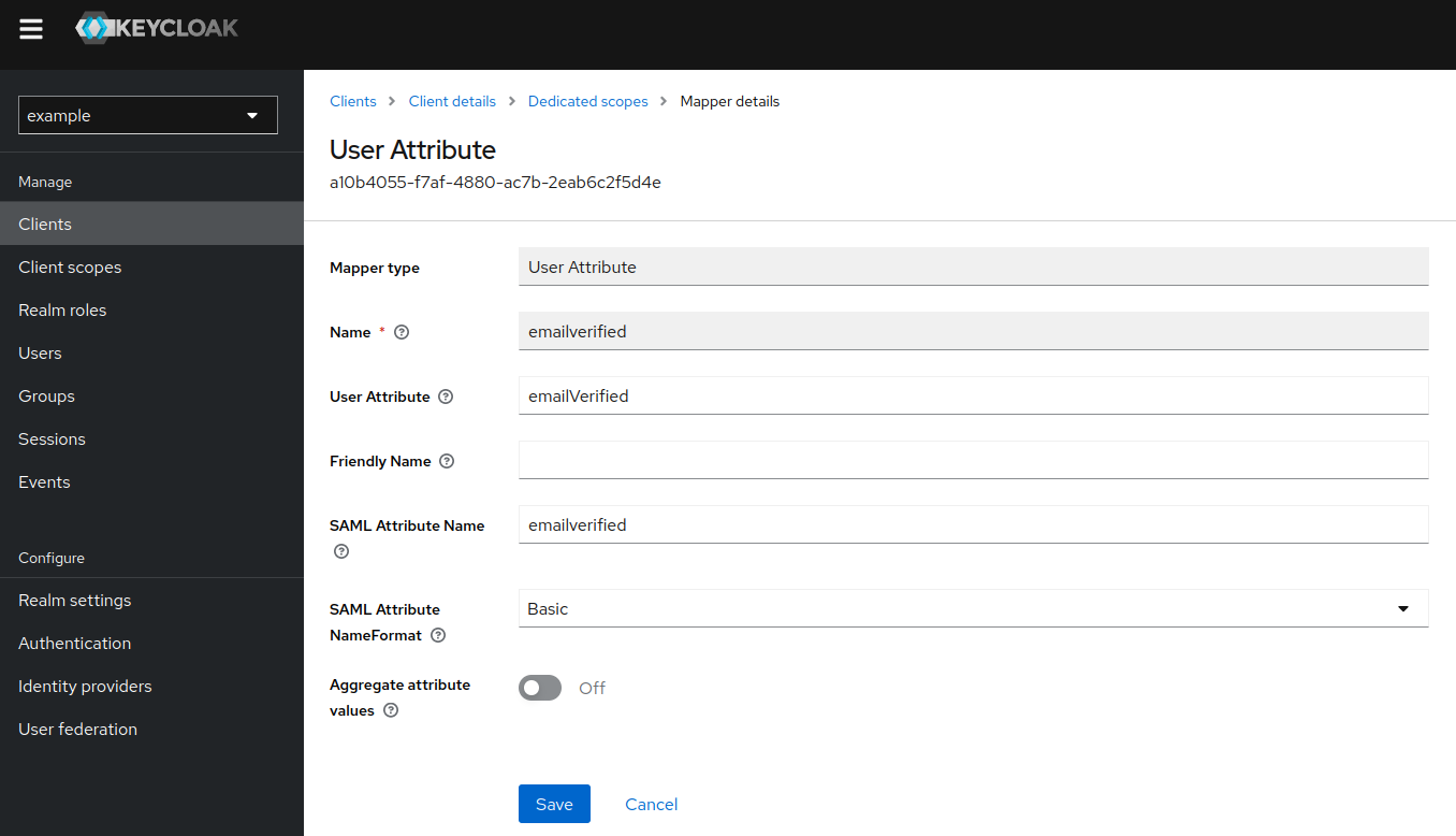 Emailverified User Attribute Is Not Sent In Saml Response · Issue 20574 · Keycloak Keycloak
