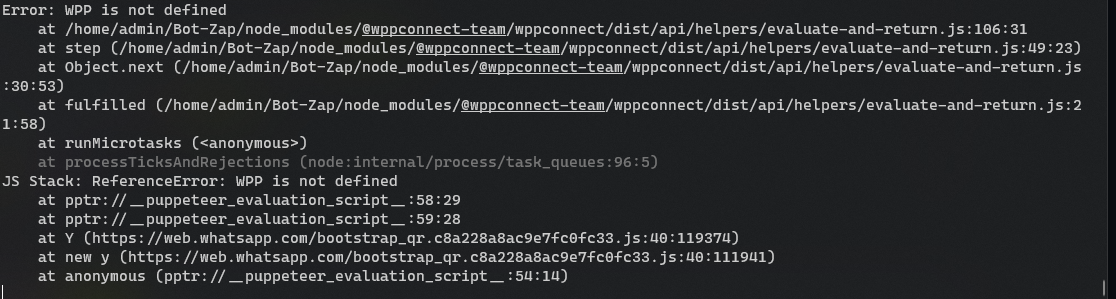 WPP is not defined · Issue #1354 · wppconnect-team/wppconnect · GitHub