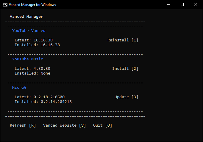 GitHub - Peehee-Development/Vanced-Manager