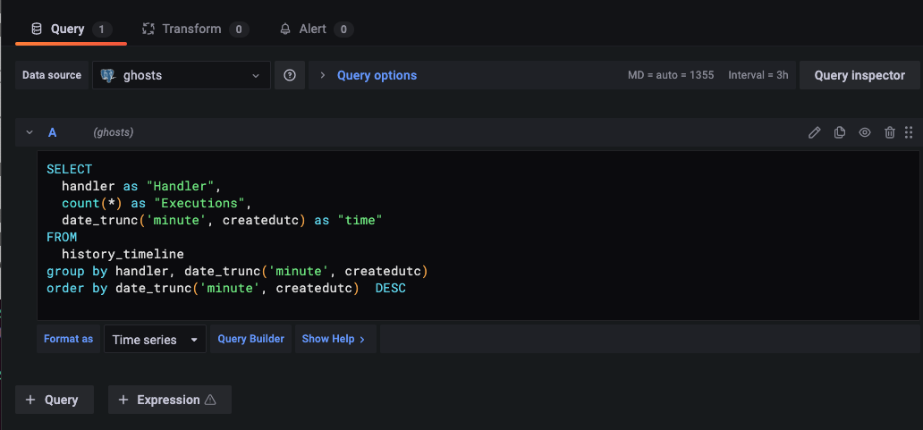 Application.json configuration to have clients send data to timeline ...