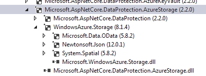 'CloudBlobContainer' exists in both Microsoft.Azure.Storage.Blob and Microsoft.WindowsAzure ...