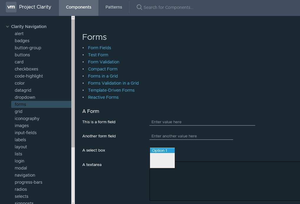 [UI] Dark theme select options are not visible · Issue #1853 · vmware-archive/clarity · GitHub