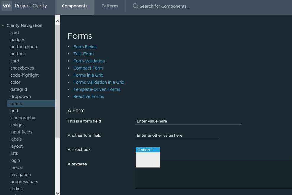 [UI] Dark theme select options are not visible · Issue #1853 · vmware-archive/clarity · GitHub