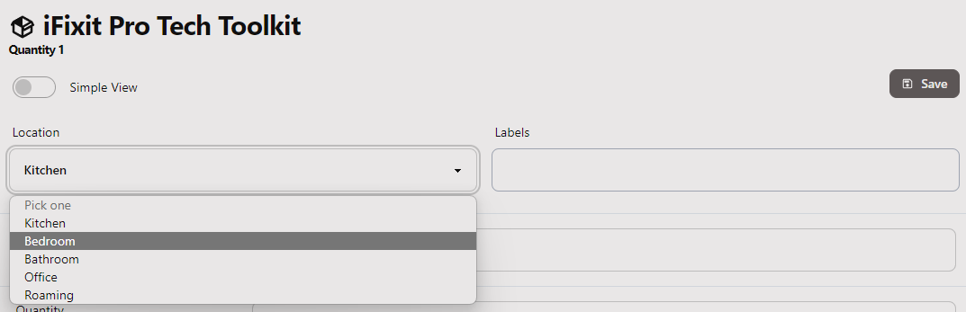 Location field changes to first location when editing an item · Issue #51 · hay-kot/homebox · GitHub