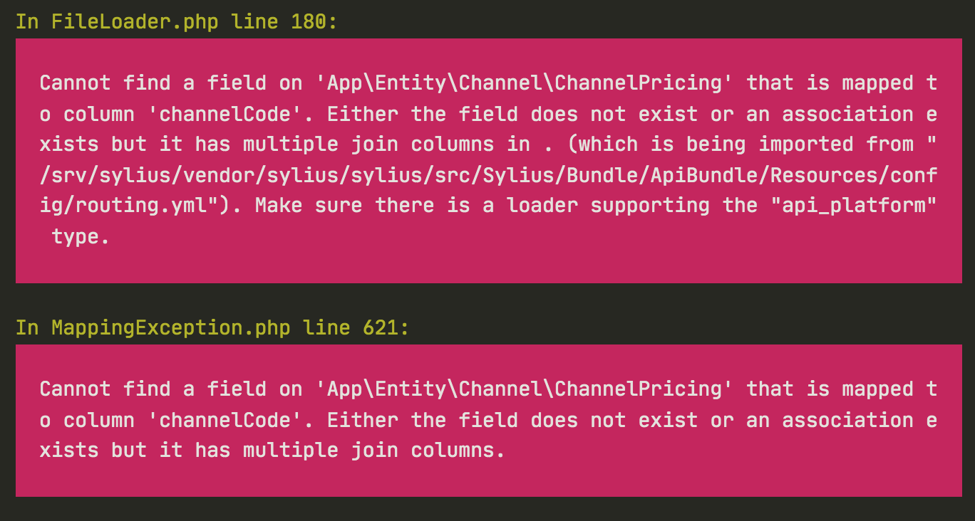 New Install Error With Symfonydoctrine Bridge · Issue 11979 · Syliussylius · Github