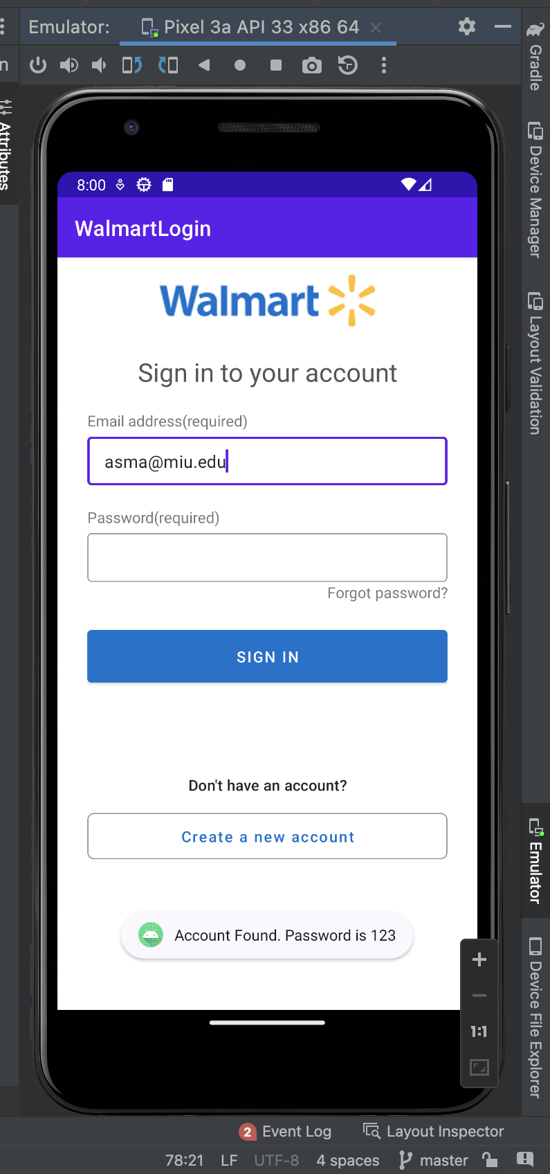 GitHub - asma-aiouez/WalmartLogin2