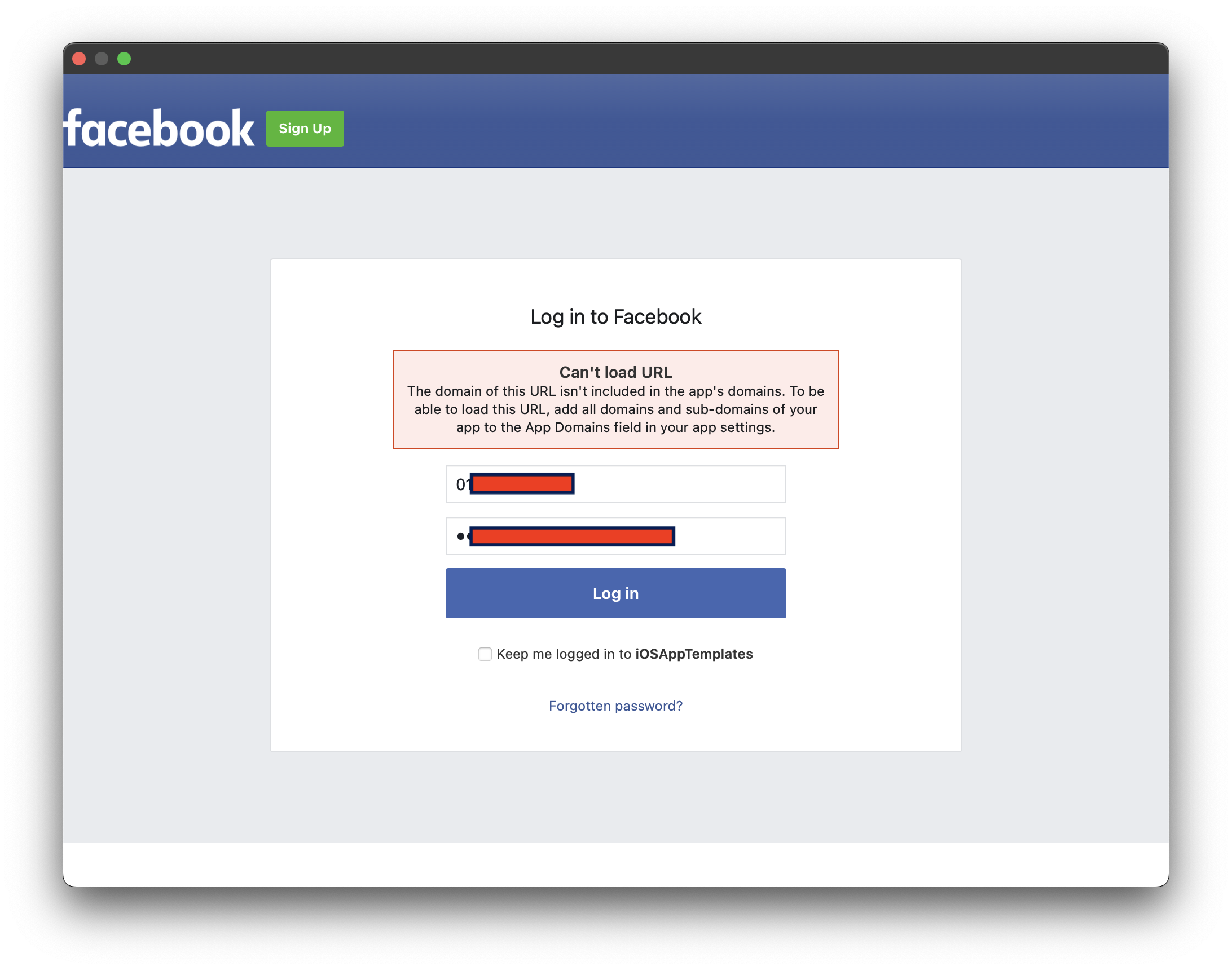 mac os login result won't return to app window · Issue #304 · darwin ...