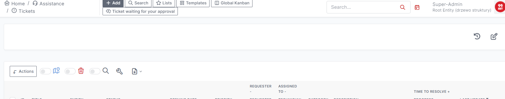 Mini dashboard for tickets · Issue #10141 · glpi-project/glpi · GitHub