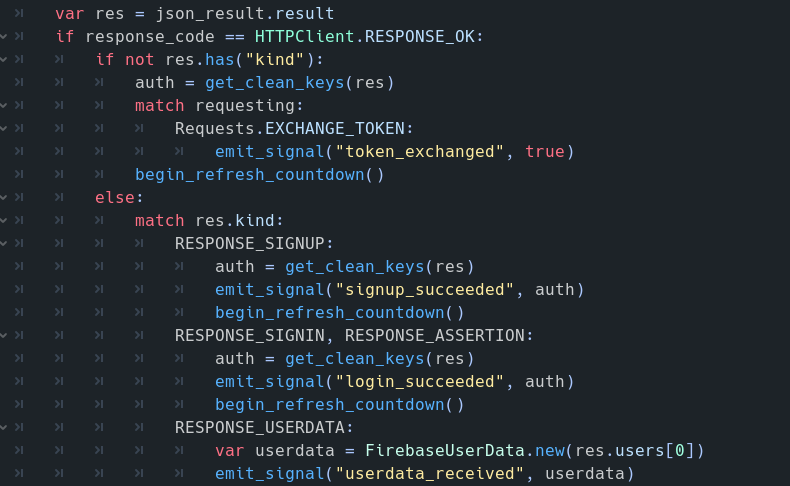 Load Auth doesn't emit signal when logged in[BUG] · Issue #174 · GodotNuts/GodotFirebase · GitHub