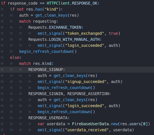 Load Auth doesn't emit signal when logged in[BUG] · Issue #174 · GodotNuts/GodotFirebase · GitHub