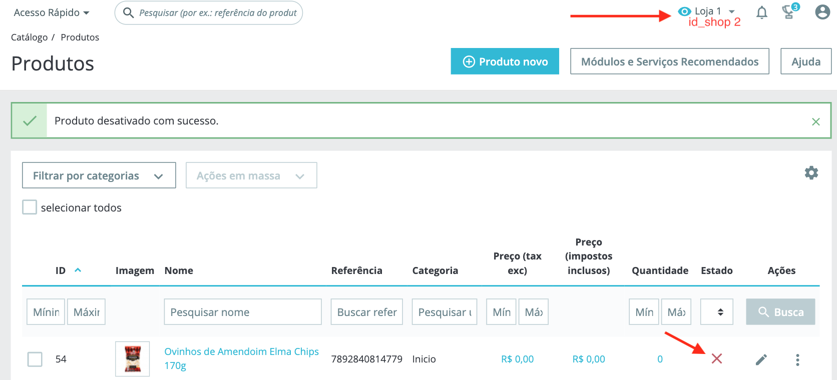 Webservice Products Request Problem When Desactive Products In Differences Shops · Issue 25456 