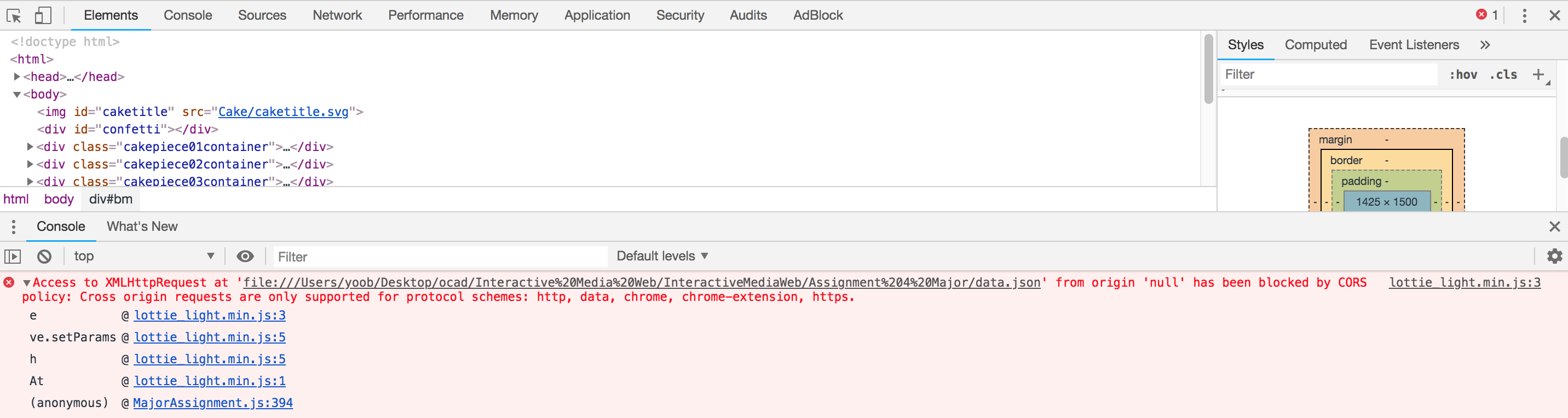 Chrome Issue? · Issue #1413 · airbnb/lottie-web · GitHub
