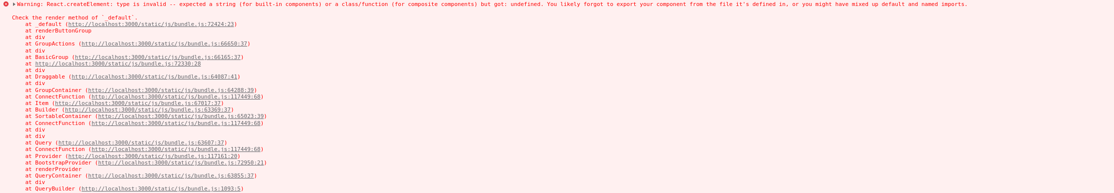 React Createelement Type Is Invalid Giving Undefined · Issue 756 · Ukrbublik React
