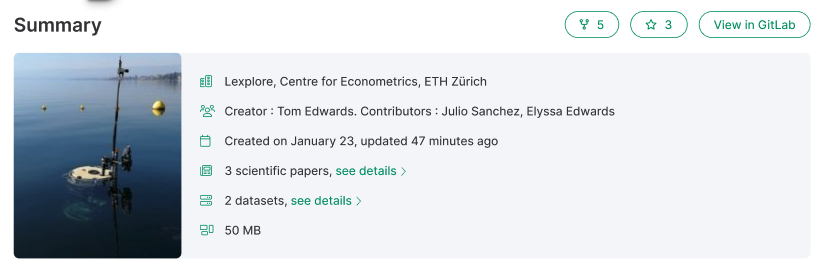 Implement [Project card in landing page and project lists, Dataset cards, Forms] from Coteries ...