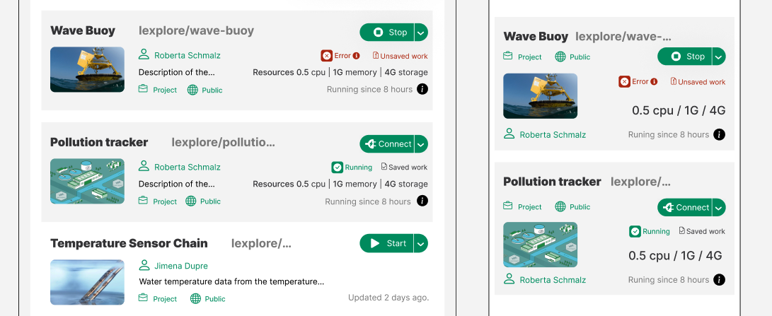 Dashboard: Add the session component list view · Issue #2305 · SwissDataScienceCenter/renku-ui ...