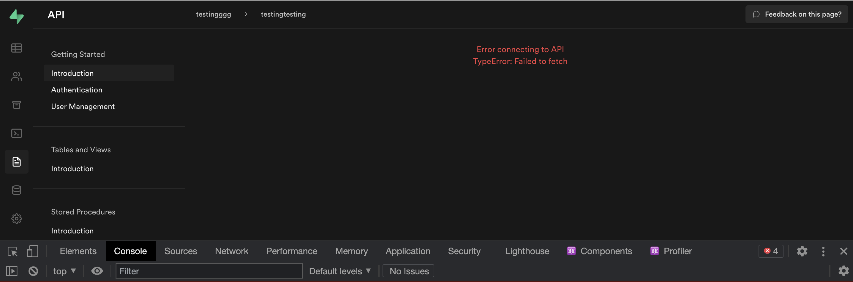 Network Request Failed · Issue 2198 · Supabase Supabase · Github