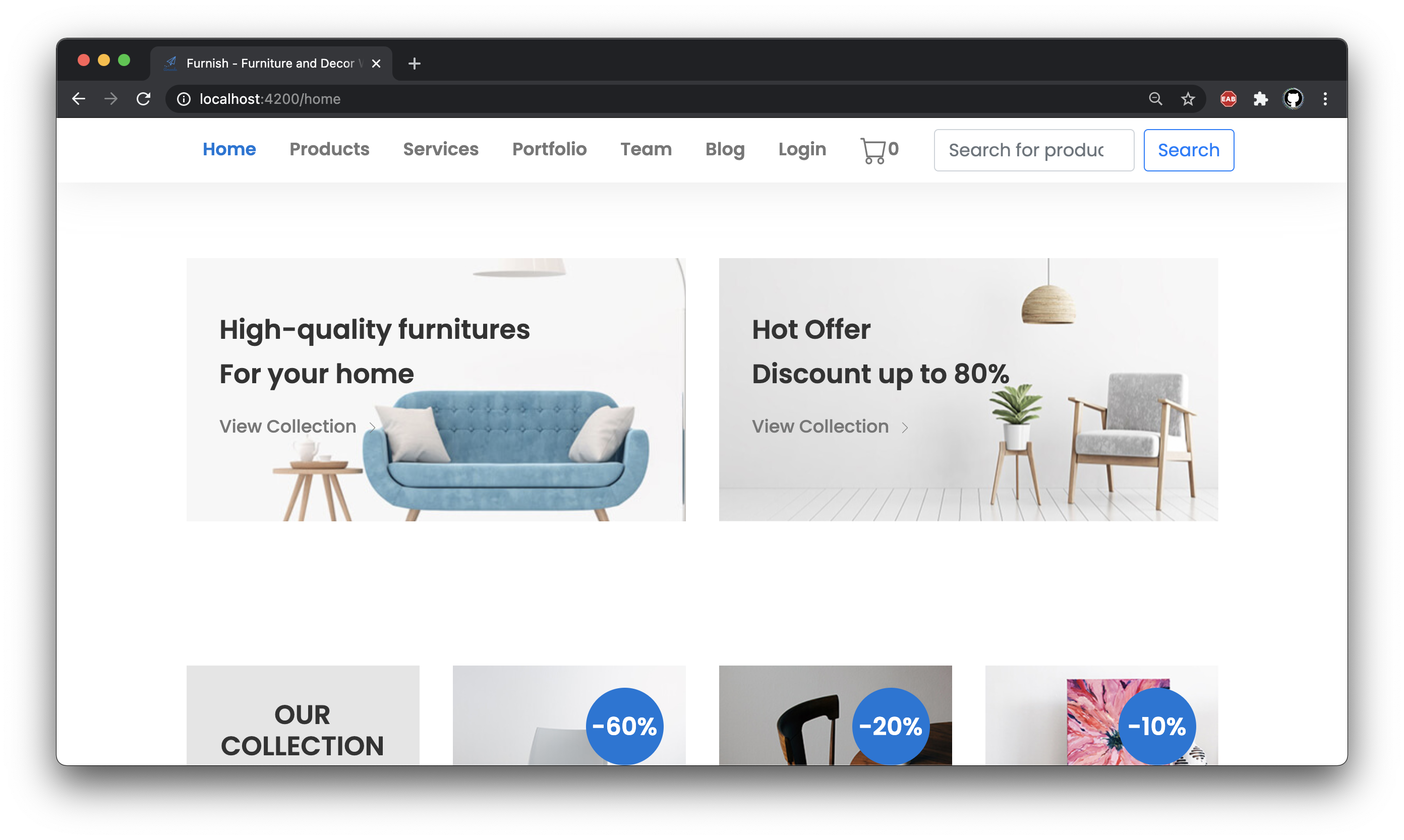 Full Stack Ecommerce Website