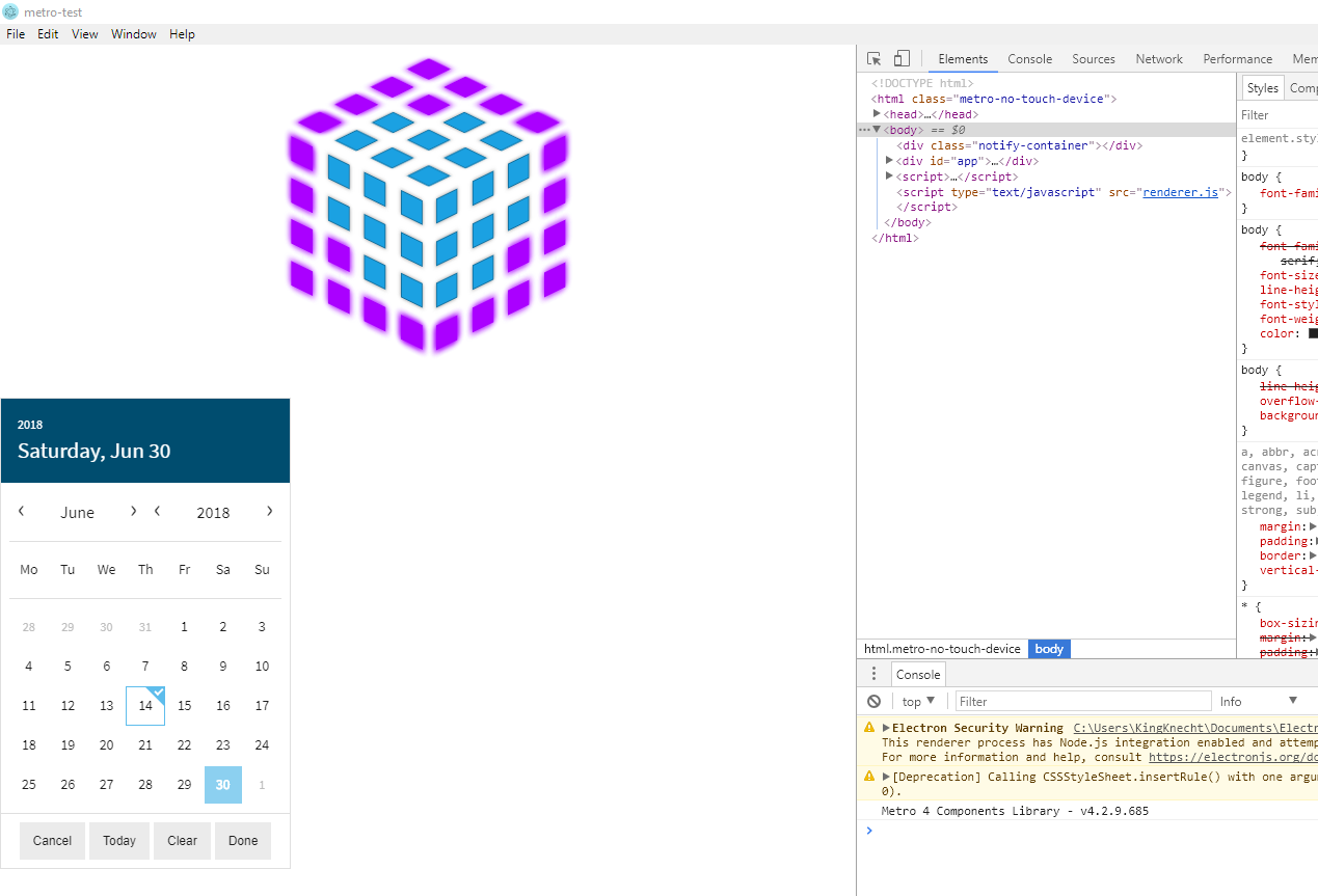 Q: Integrate MetroUI (meta tag) · Issue #645 · SimulatedGREG/electron-vue · GitHub
