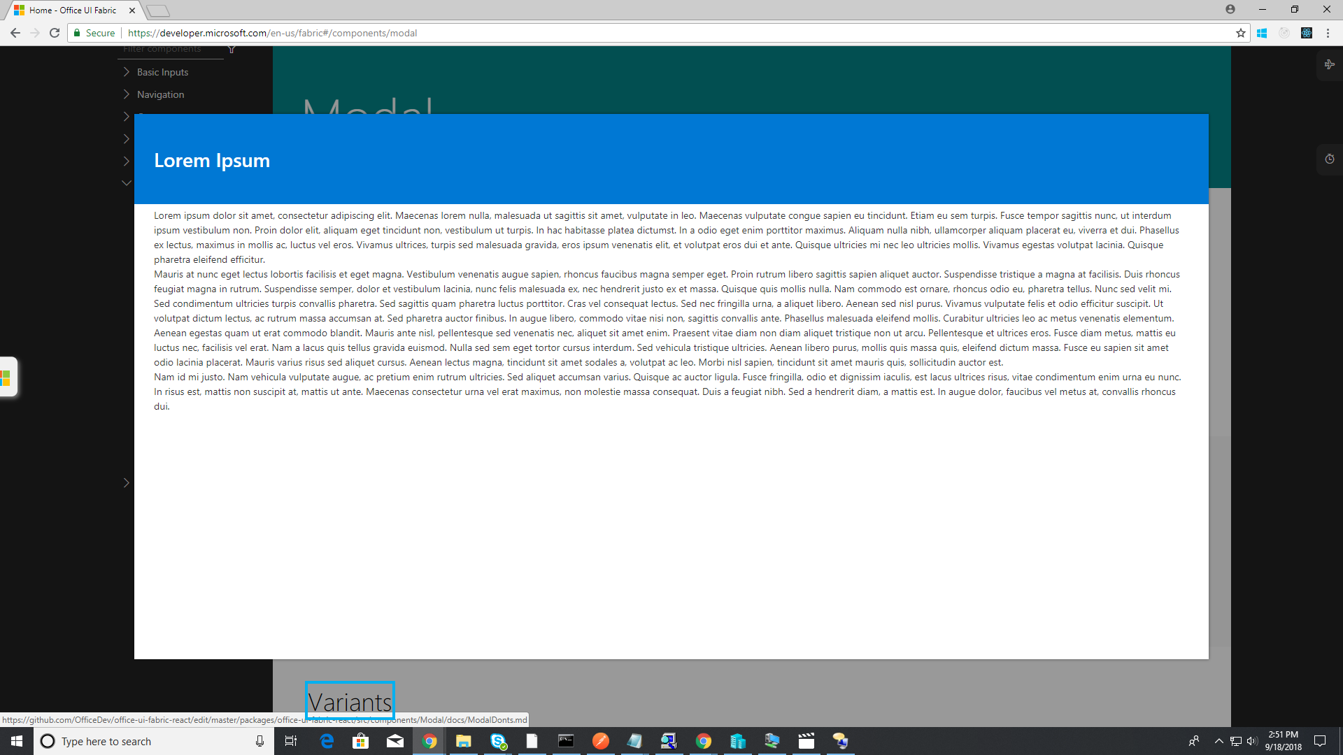 Modal In Scan Mode The Narrator Focus Moves Out Of The Modal · Issue 6422 · Microsoft