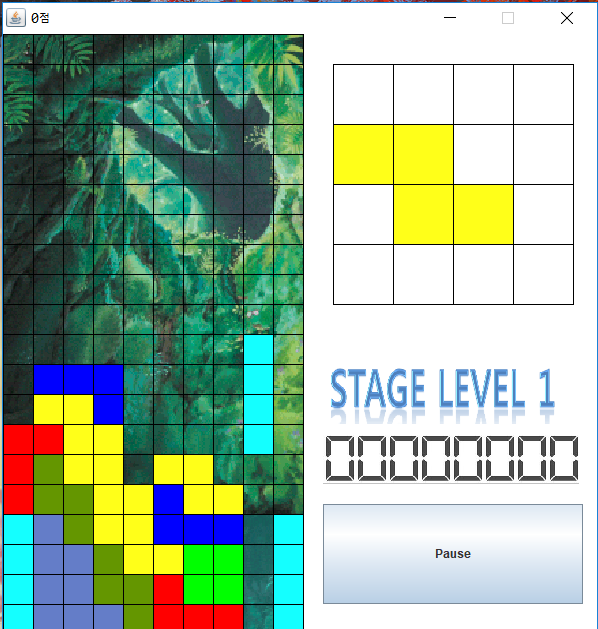 GitHub - TomboY90/Tetris: Java 테트리스 게임