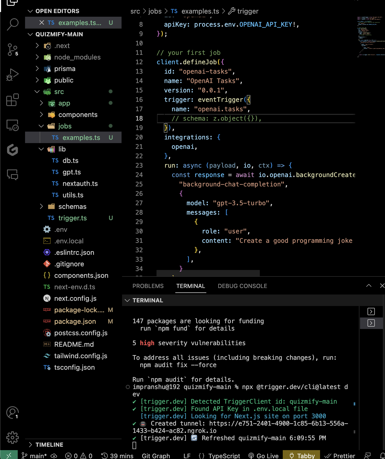 [TRI-857] Record the setup experience and provide feedback · Issue #249 · triggerdotdev/trigger ...