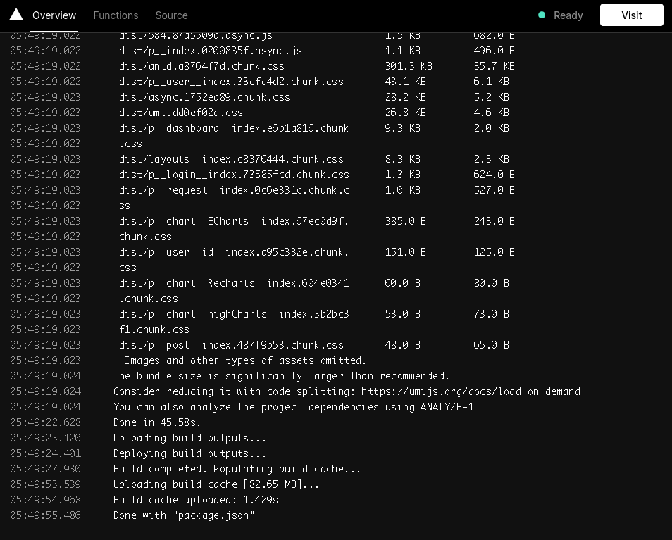 [Deployment] Failed to deploy to Cloudflare Pages and Vercel · Issue #1102 · zuiidea/antd-admin ...
