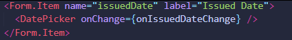 🧐[问题] How to use `DatePicker` inside `Form.Item` with default/initial value ? · Issue #8793 ...