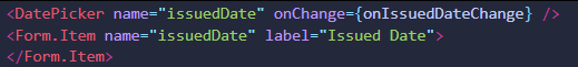 🧐[问题] How to use `DatePicker` inside `Form.Item` with default/initial value ? · Issue #8793 ...