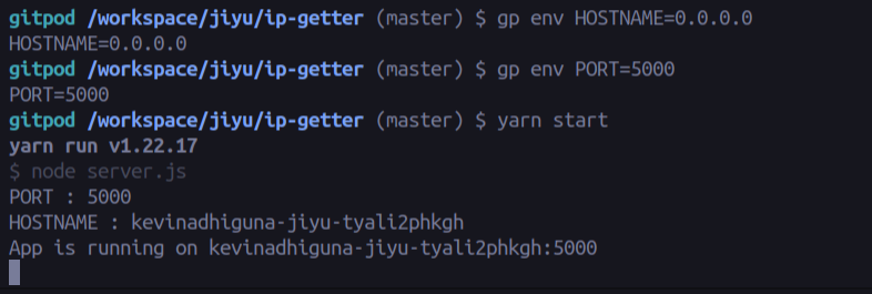 Why does app bind to workspace name instead of 0.0.0.0 ? · Issue #8934 · gitpod-io/gitpod · GitHub