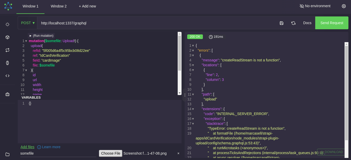 Altair Client Can Not Upload An Image To Strapi · Issue 1312 · Altair Graphqlaltair · Github