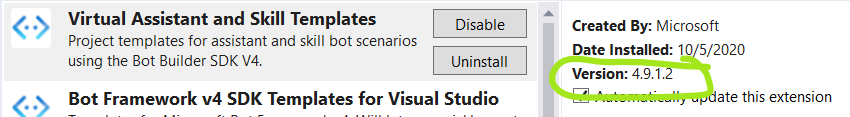 Creating Visual Studio 2019 Project using the Virtual Assistant Template fails · Issue #3671 ...