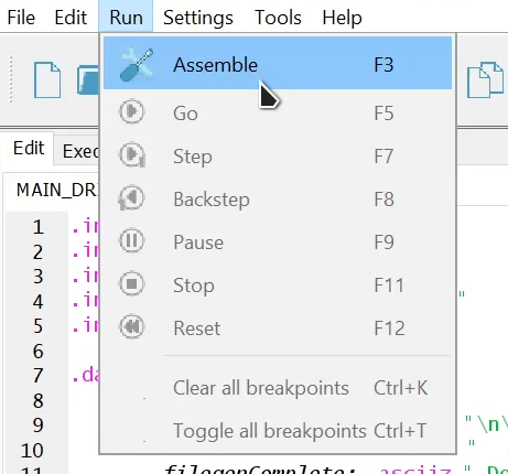 GitHub - bot281/MIPS-Assembly-Hexadecimal-Decoder: A program written in MARS for the MIPS ...