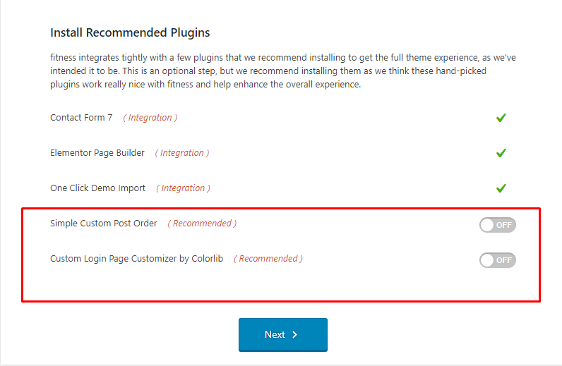 Missing recommended plugins. Can't go forward · Issue #1 · ColorlibHQ/Fitness · GitHub